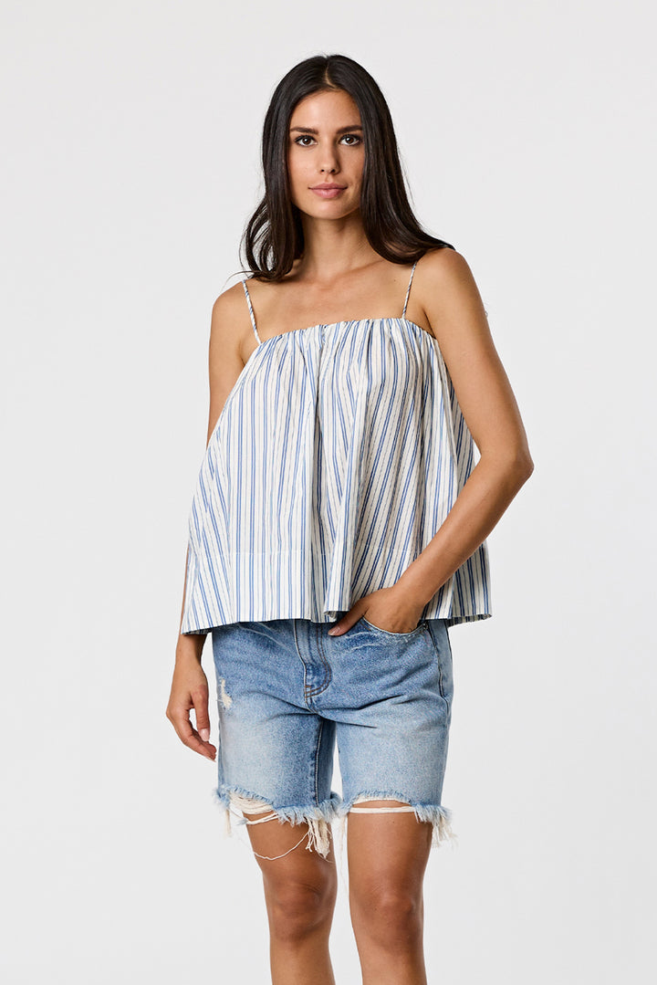 ALVA TOP - SEA SIDE STRIPE – Remain